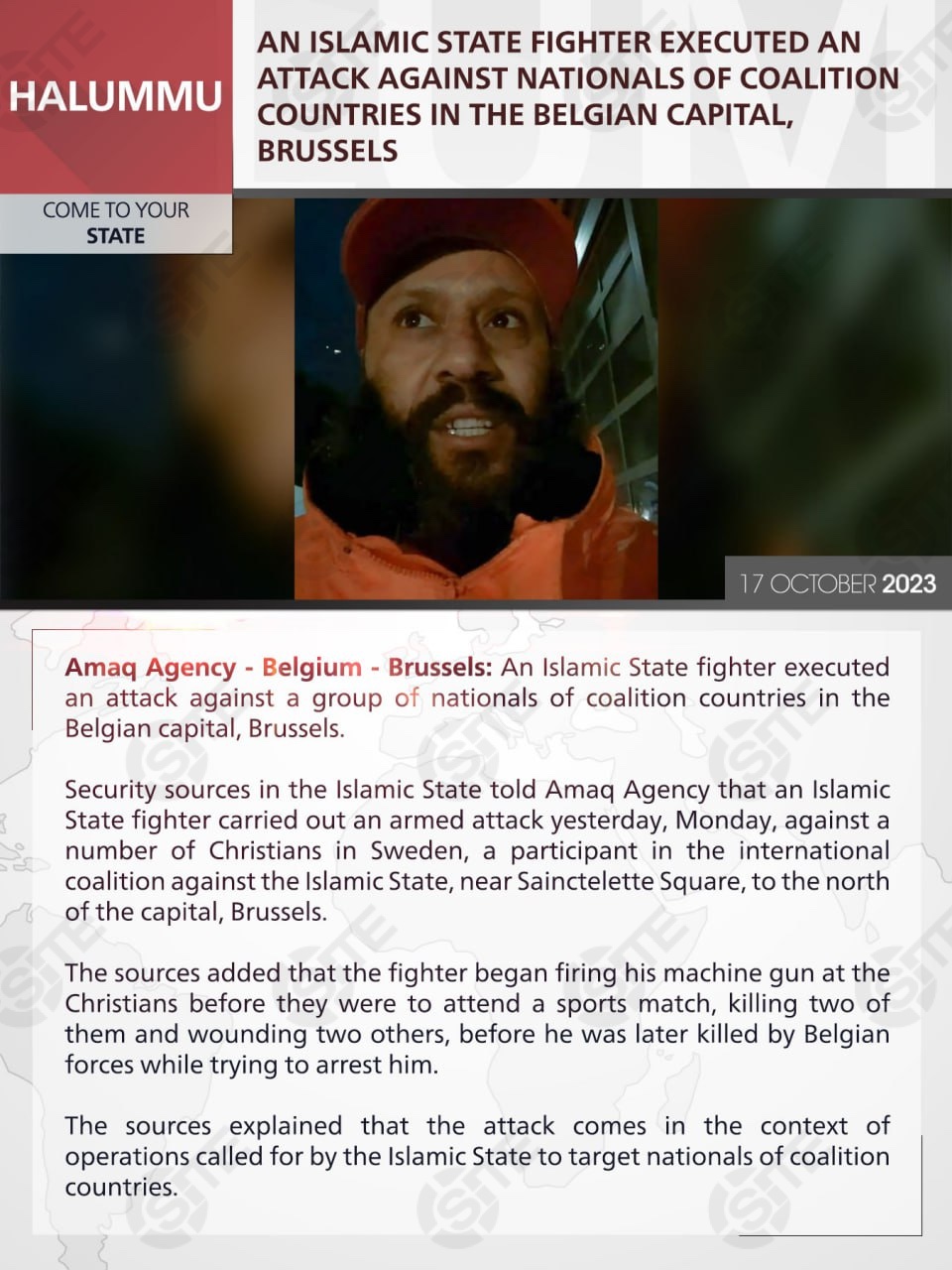 The Israel-Hamas War is Fueling an ISIS Lone Wolf Resurgence | SITE